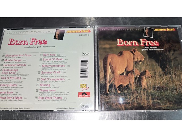 James Last - Born free , ORIGINAL