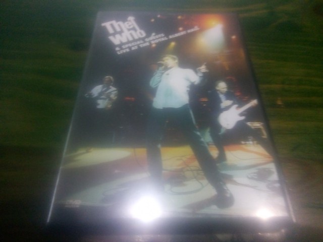 WHO - LIVE AT THE ROYAL ALBERT HALL 2dvd