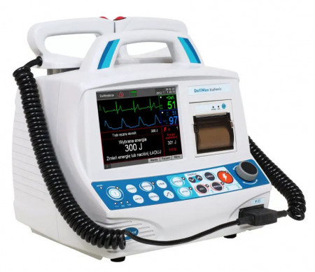 Semi-automatic external defibrillator DefiMax biphasic