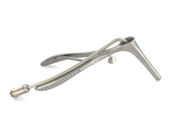 Fiber optic Killian nose forceps 75mm, 14 cm