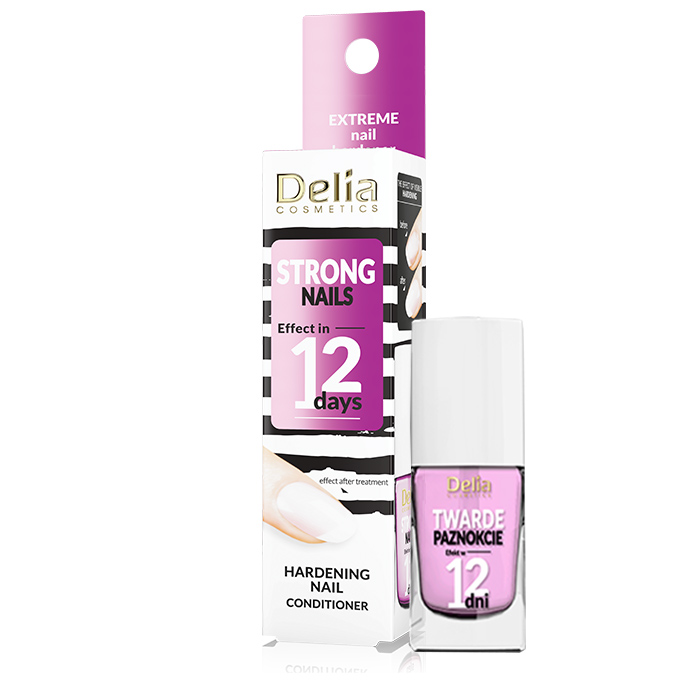 TRETMAN ZA JAČANJE NOKTIJU - EFEKAT ZA 12 DANA - STRONG NAIL - DELIA 11ML
