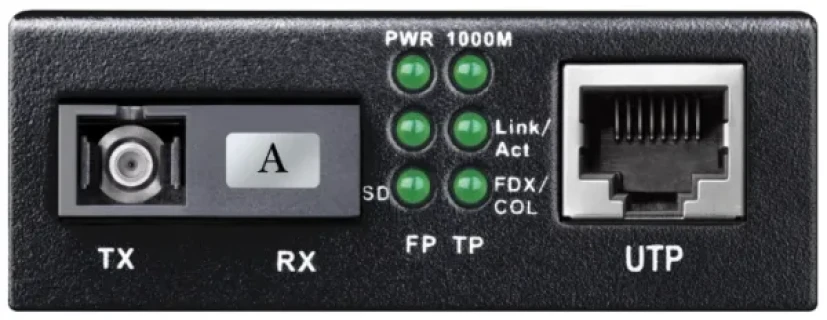 Cudy MC100GSB-40A Gigabit Ethernet Media Converter WDM BiDi, TX1310nm RX1550nm