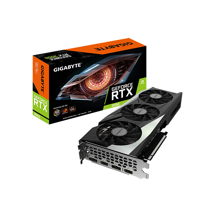 GIGABYTE GeForce RTX 3050 GAMING OC 8GB GDDR6 128-bit - GV-N3050GAMING OC-8GD