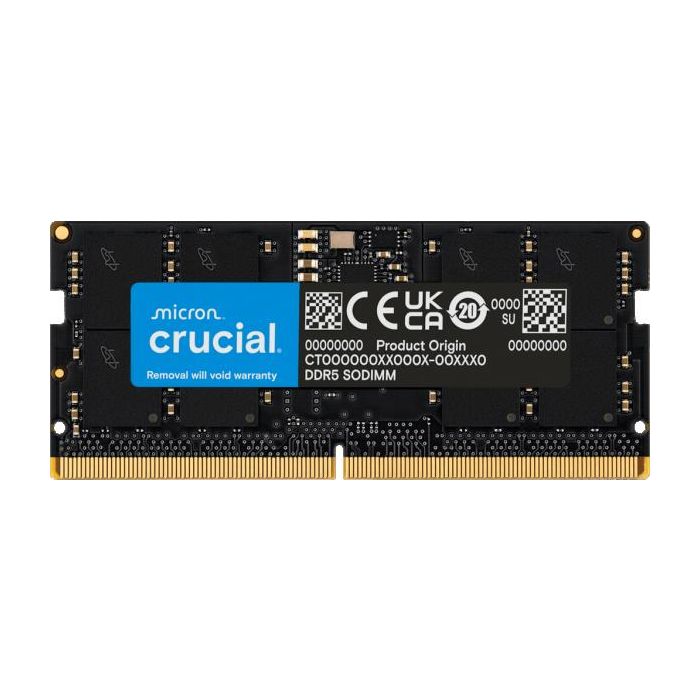 RAM SODIMM DDR5 32GB Crucial 5600MHz CT32G56C46S5