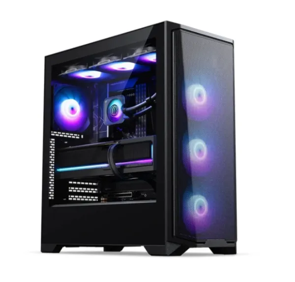 Phanteks Kućište PHANTEKS Eclipse G370A D-RGB 3x 120mm,Glass, Crno PH-EC370A_DBK01