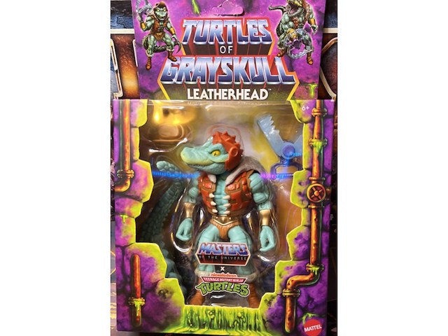 Turtles of Grayskull Leatherhead 16 cm TMNT x MOTU