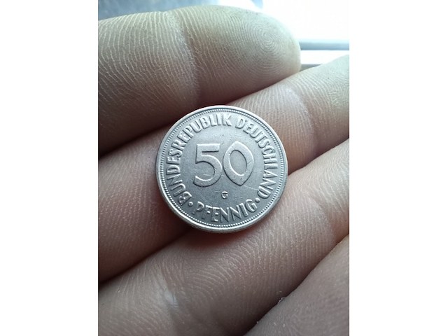 Nemačka - 50 pfennig 1950 G