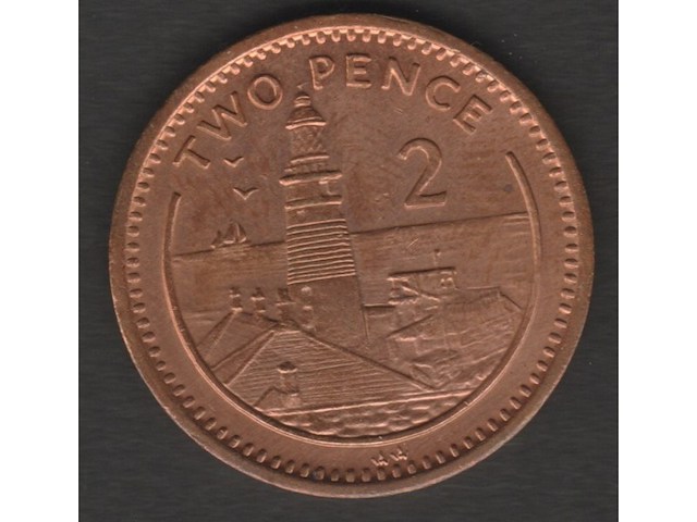 2 Pence - 1995 - Gibraltar