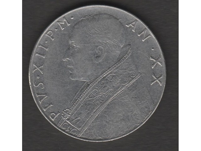 100 Lira - 1958 - Vatikan, Vatican