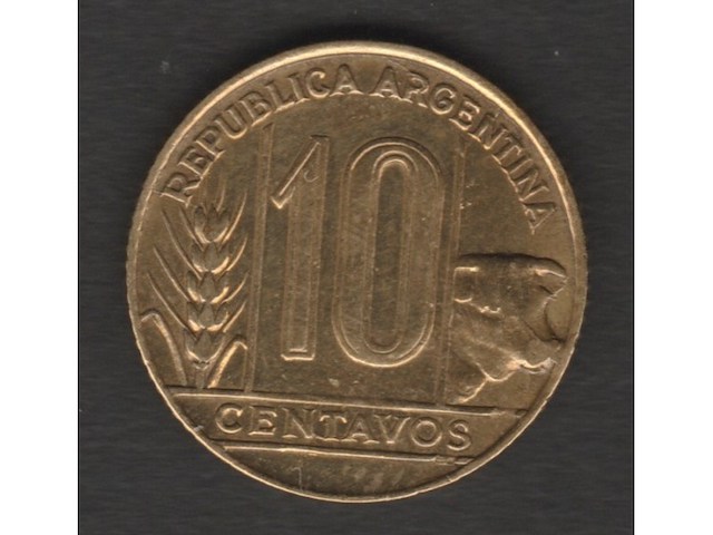 10 Centavos - 1949 - Argentina