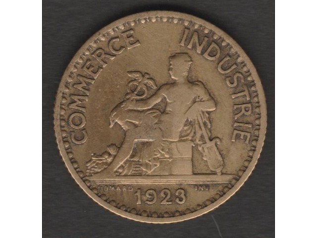 1 Franc, Franak - 1923 - Francuska