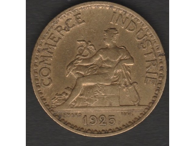 1 Franc, Franak - 1925 - Francuska