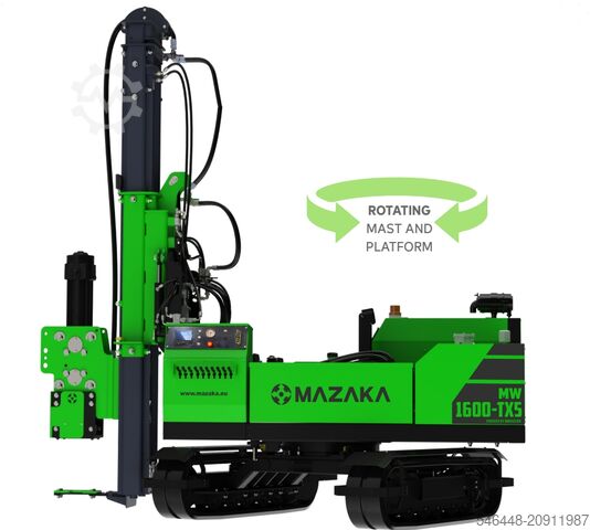Mašina za nabijanje šipova
Mazaka Heavy İndustry Türkiye MW1600-TX5 Solar Pile Driver Machine
