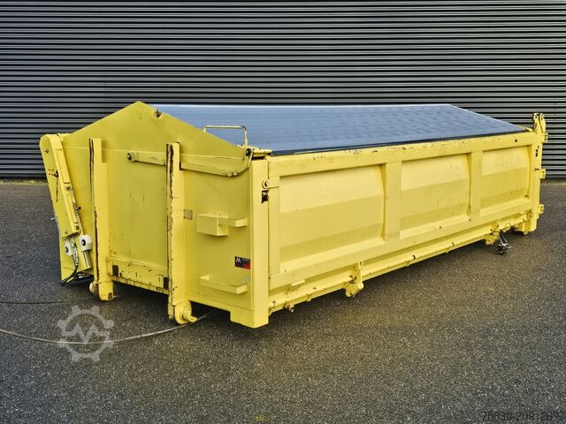 Mollen 14 m3 KONTEJNER / HIDRAULIČNI BOČNI POKLOPAC / UZIMANJE KABLA
Mollen 14 m3 CONTAINER / HYDRAULISCH BORD - KAP / KABE...