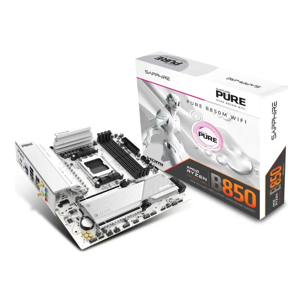 SAPPHIRE B850M PURE WIFI White