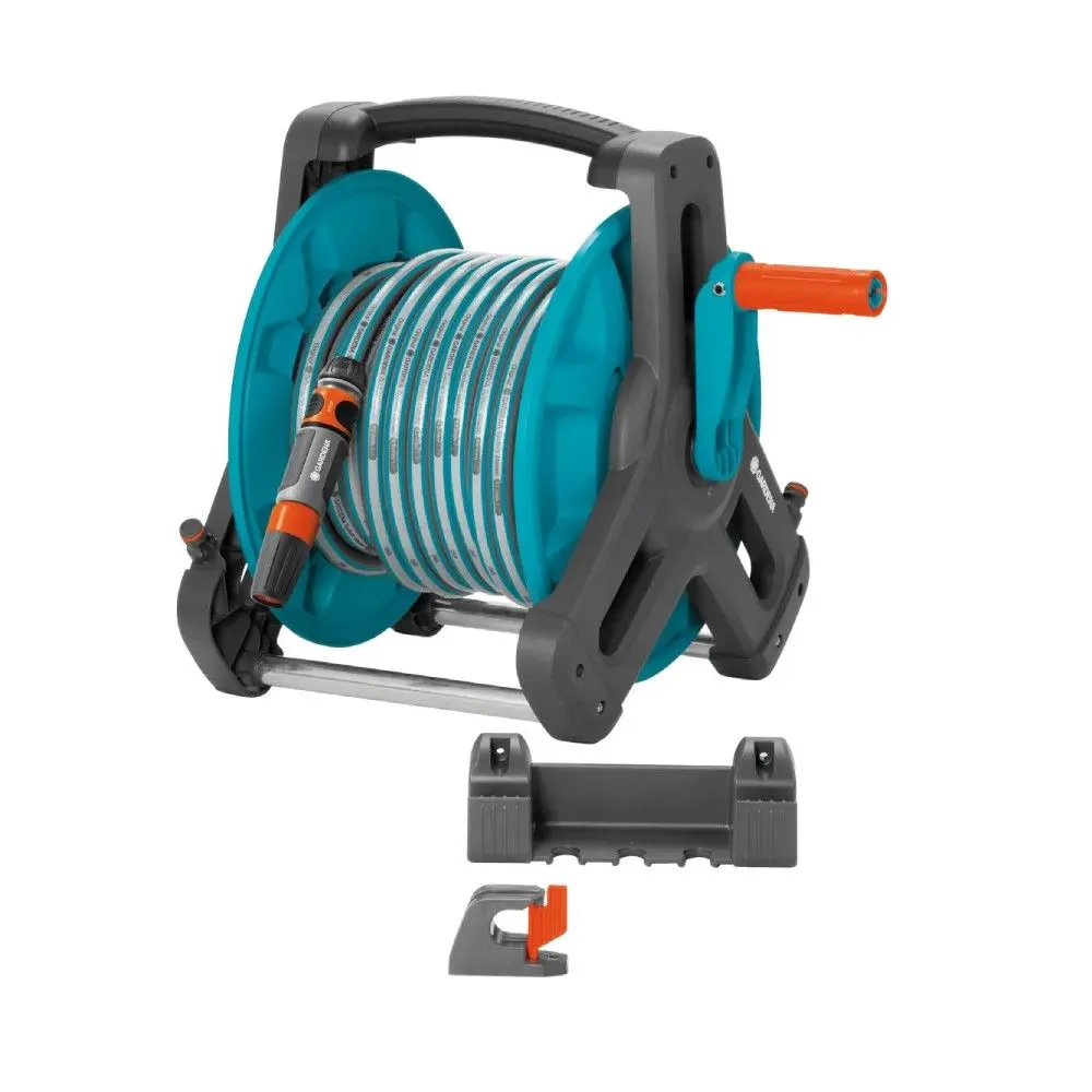 GARDENA Wall-Fixed Hose Reel 50 Set Motalica