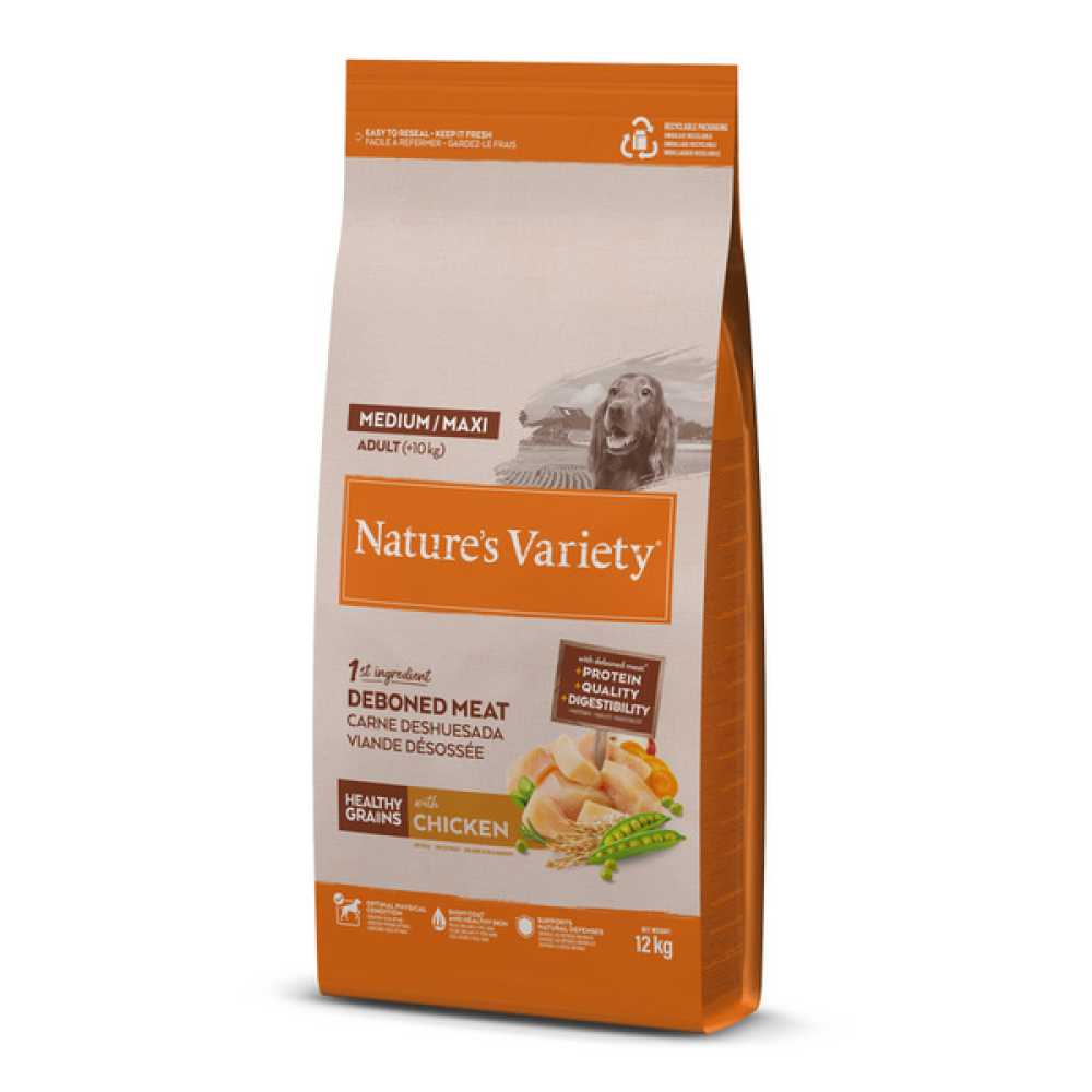 Nature's Variety hrana za pse Healthy Grains Medium Adult - Chicken 12kg