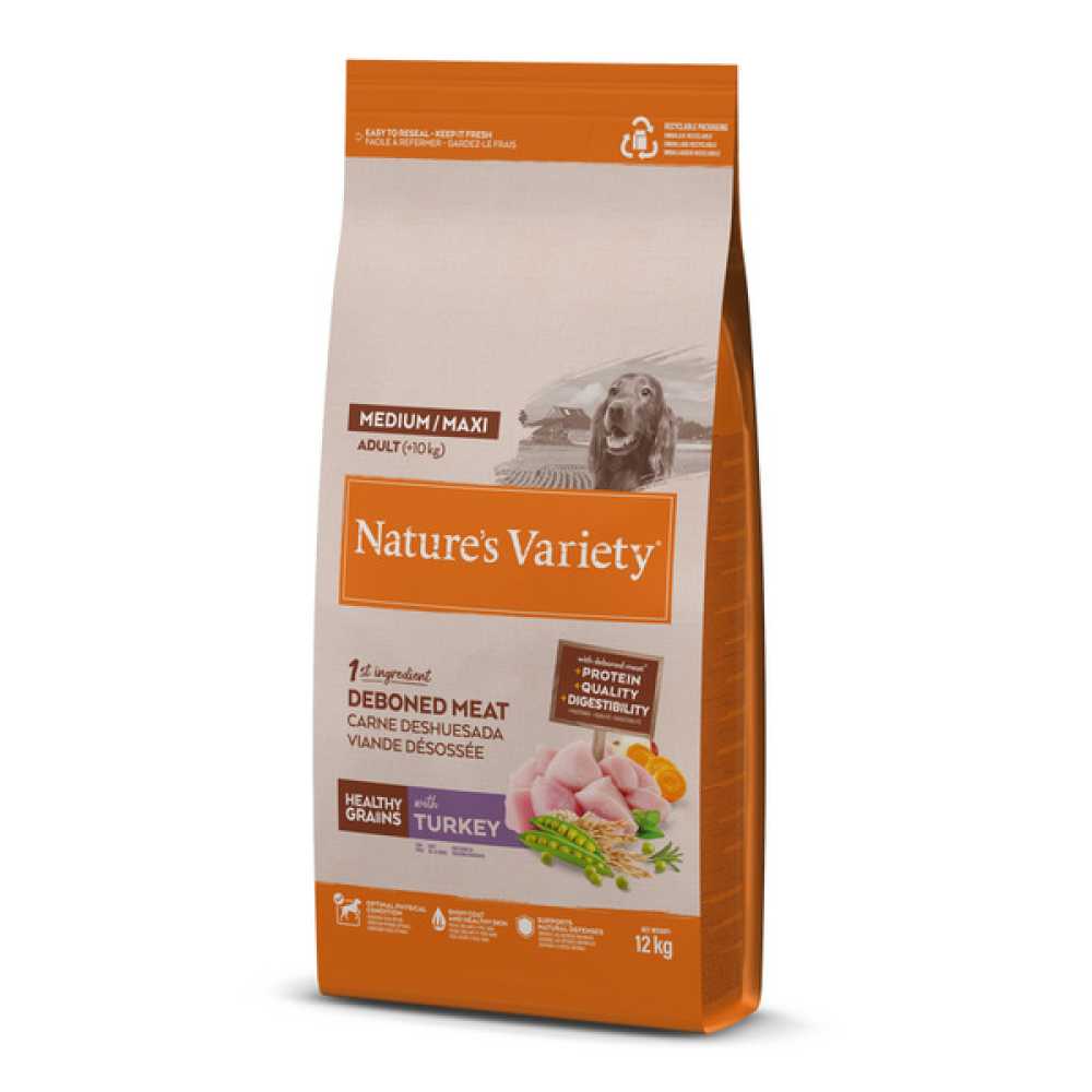 Nature's Variety hrana za pse Healthy Grains Medium Adult - Turkey 3kg