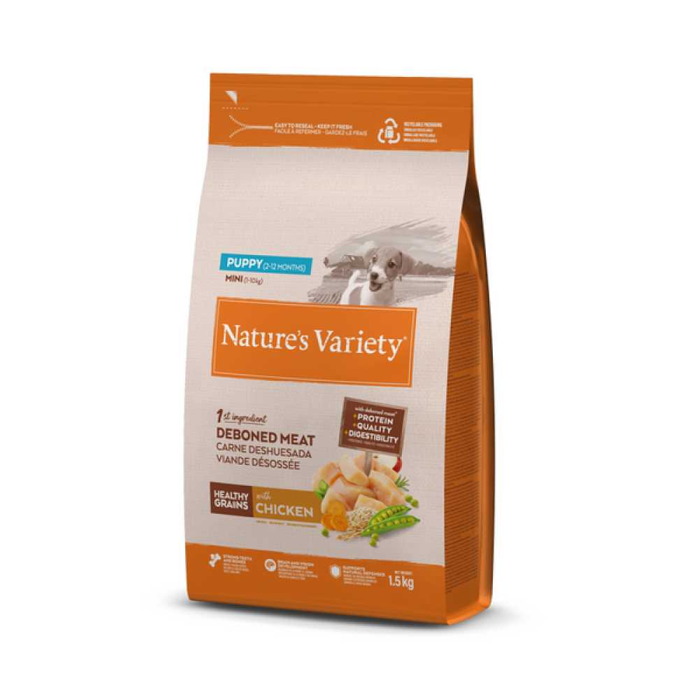 Nature's Variety hrana za pse Healthy Grains Mini Puppy - Chicken 7kg