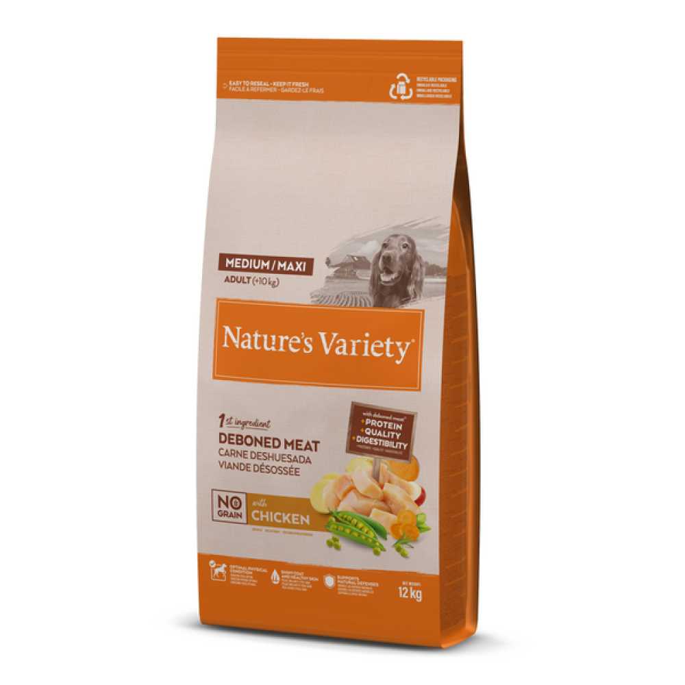 Nature's Variety hrana za pse No Grain Medium Adult - Chicken 12kg