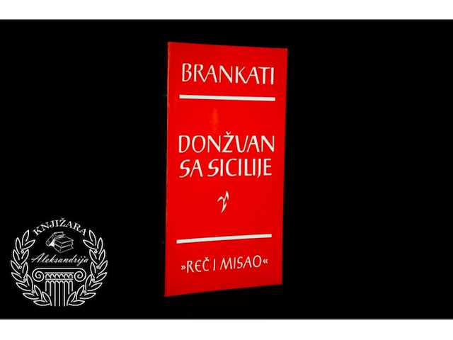 DON ŽUAN SA SICILIJE - Vitalijano Brankati