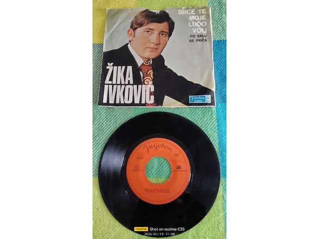 ZIKA IVKOVIC 1972 - SRCE TE MOJE LUDO VOLI
