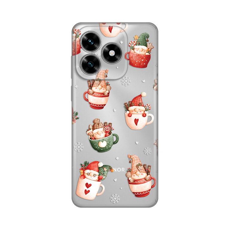 Zastitna silikonska maska (futrola) PRINT - Huawei Honor X5c Plus Ho Ho Ho