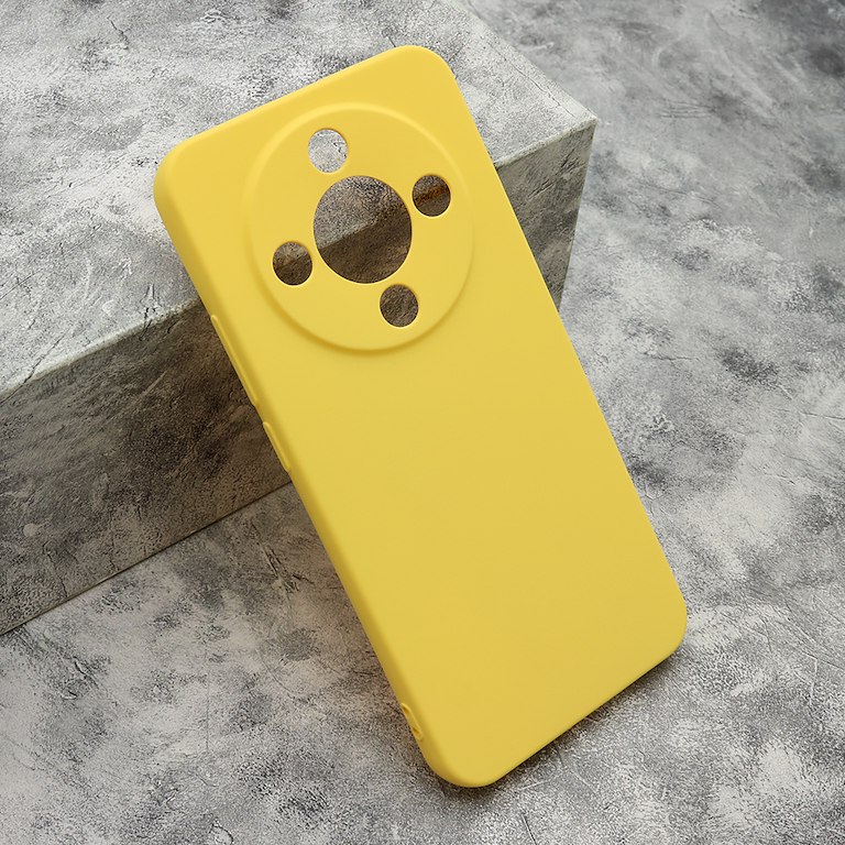 Zastitna maska (futrola) GENTLE COLOR - Huawei Honor X9D/Magic 8 lite zuta (MS)