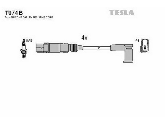 Kablovi za svećice silikonski *11701181*