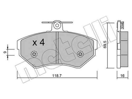 Disk pločice *11704424*