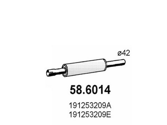 Lonac auspuha prednji *11703042*