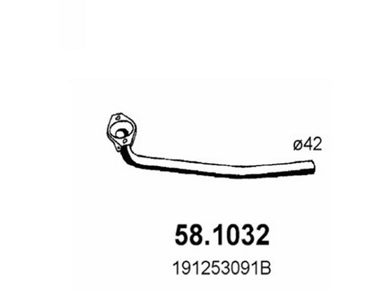 Cev auspuha *11703039*