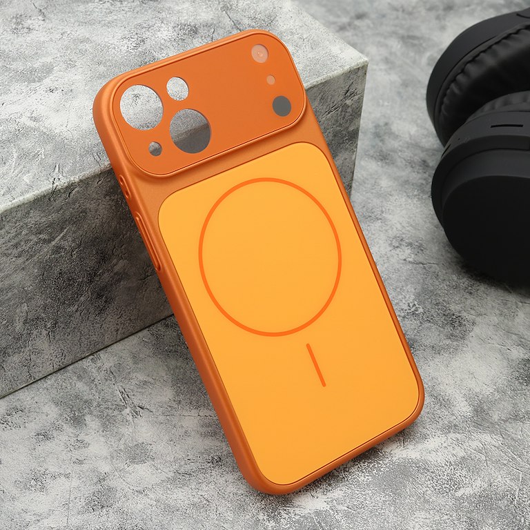 Zastitna maska (futrola) DEFINE MagSafe - iPhone 13 (6.1) narandzasta (MS)