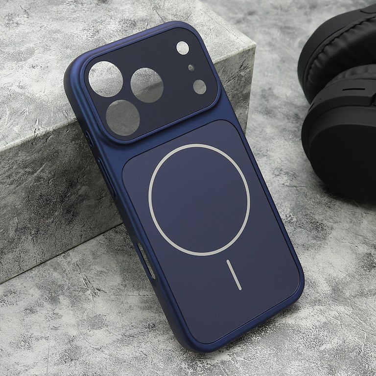 Zastitna maska (futrola) DEFINE MagSafe - iPhone 17 Pro plava (MS)