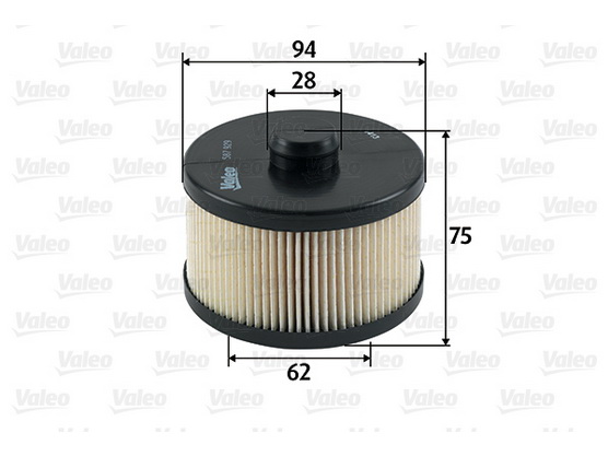 Filter goriva *16001017*