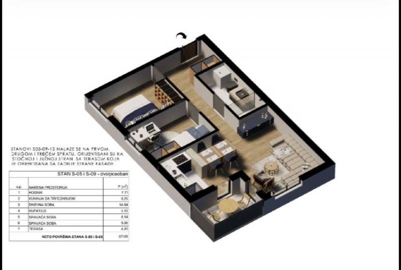Surčin-Odlična lokacija-Novogradnja-Lux ID#3135 139.650 €