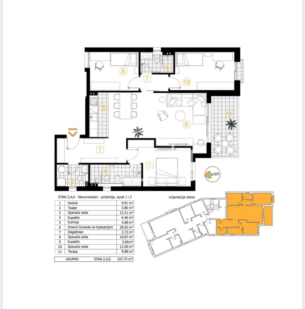 Lux 4.0 stan - novogradnja Bez provizije , Stari Košutnjak! ID#1483
317.800 €