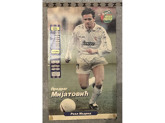 Poster - Pedja Mijatović
