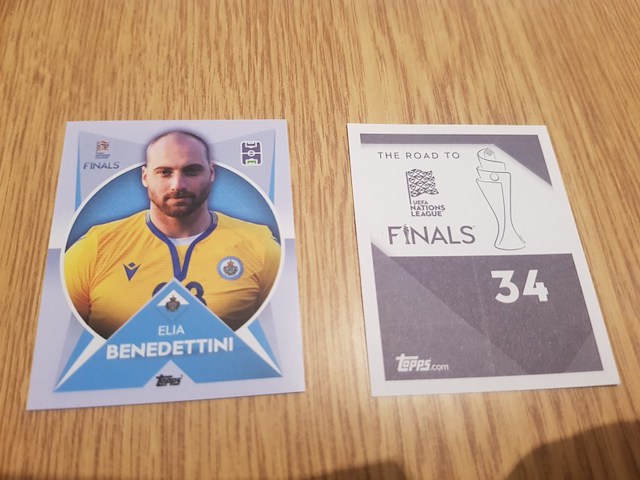 Slicice Road To Finals UEFA nations league (Topps)