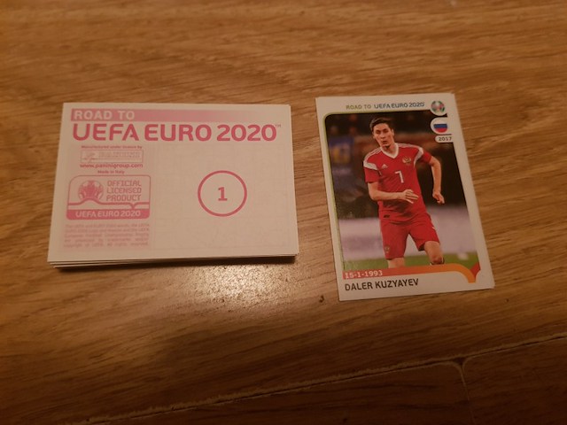 Slicice Road To Euro 2020 (Panini)