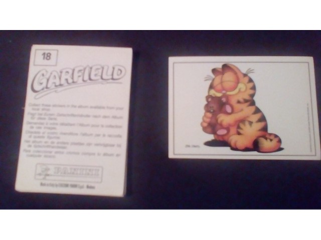 Slicice Garfield - Garfild 1989 (Panini)
