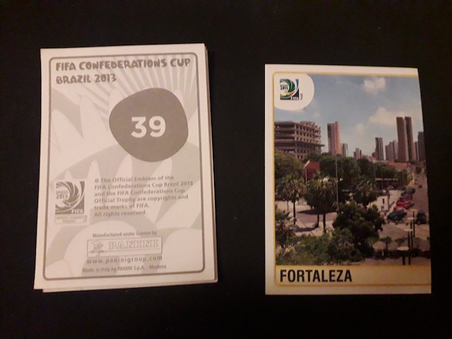 Slicice Confederation Cup Brazil 2013 (Panini)