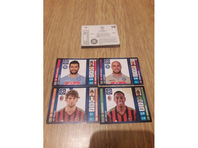 Slicice Champions League 2013 2014 Panini,Liga sampiona