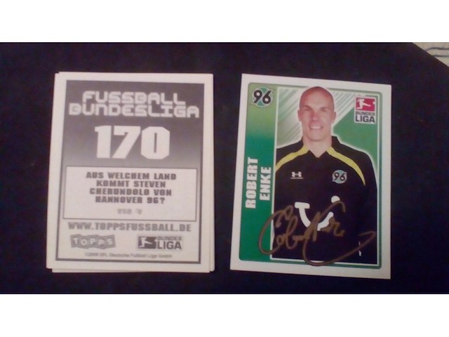 Slicice Bundesliga Fussball 2009 2010 Topps