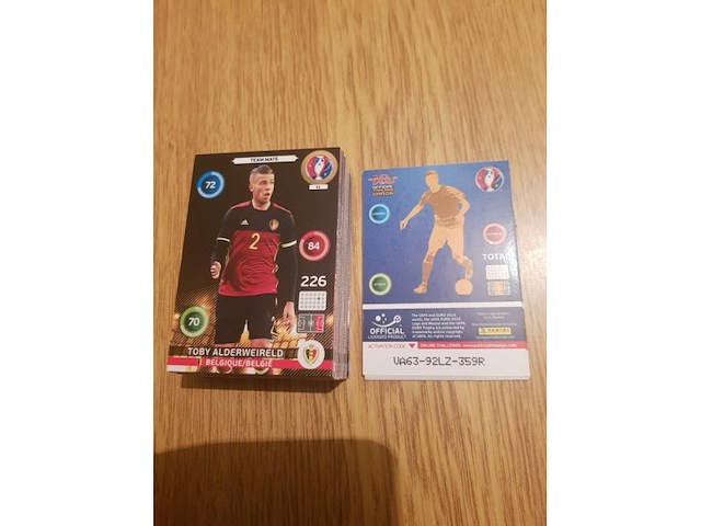 Kartice Euro 2016 France (Adrenalyn XL,Panini)