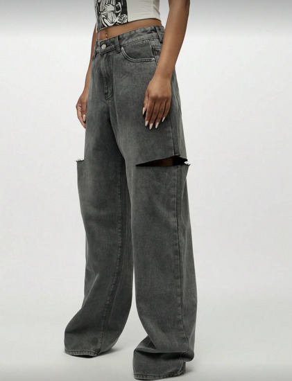 Farmerke visoki struk - snizeno 3500