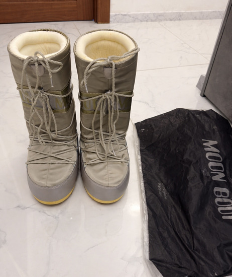 Moon boot glance platinum čizme