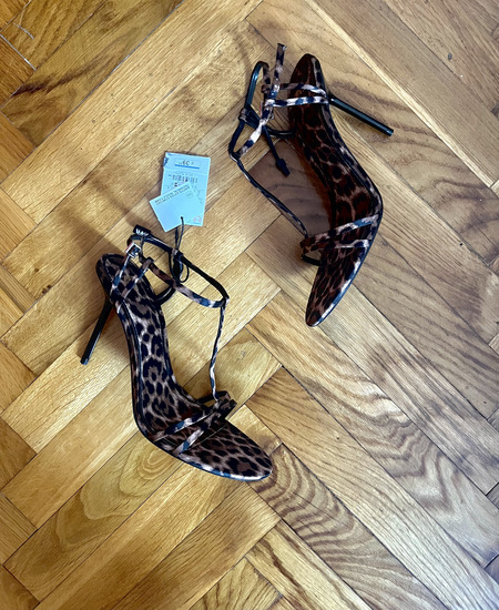 Sniženo - NOVO – Zara leopard sandale - 41