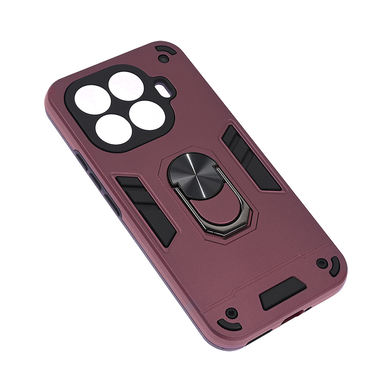 Zastitna maska (futrola) Hard Ring - Xiaomi 15T Pro bordo