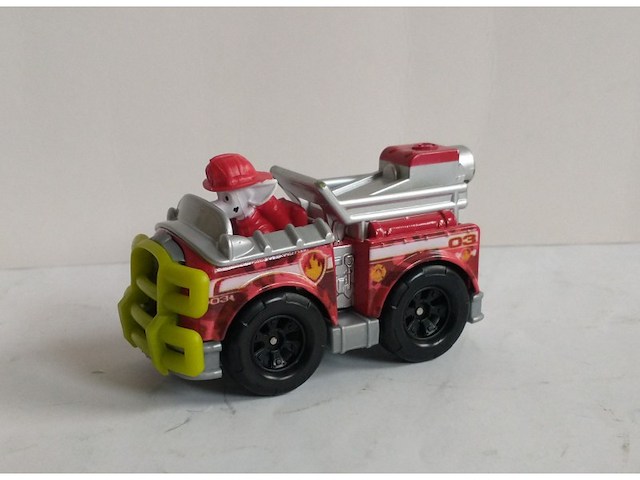 auto PATROLNE ŠAPE - Paw Patrol MARSHALL